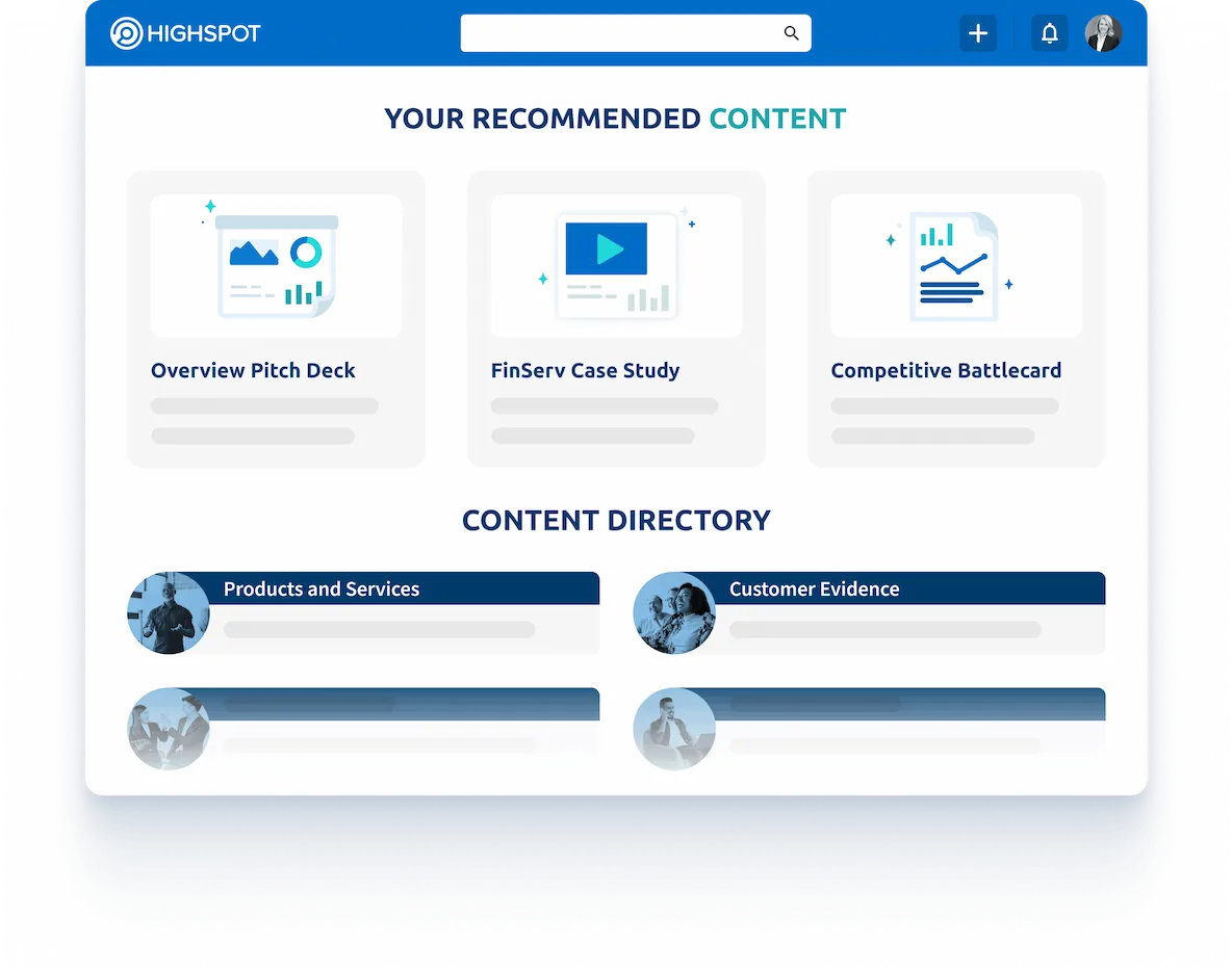 The Most Advanced Sales Enablement Solution - Highspot