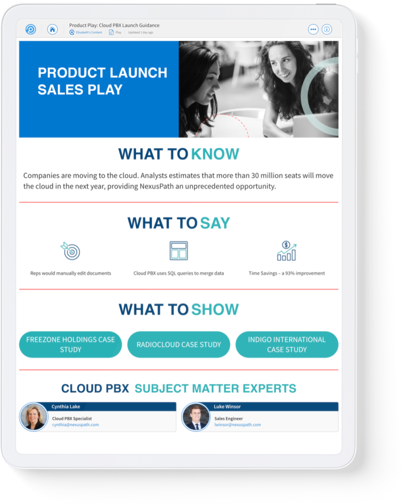 Fortschrittliche Sales Enablement-Tools - Highspot