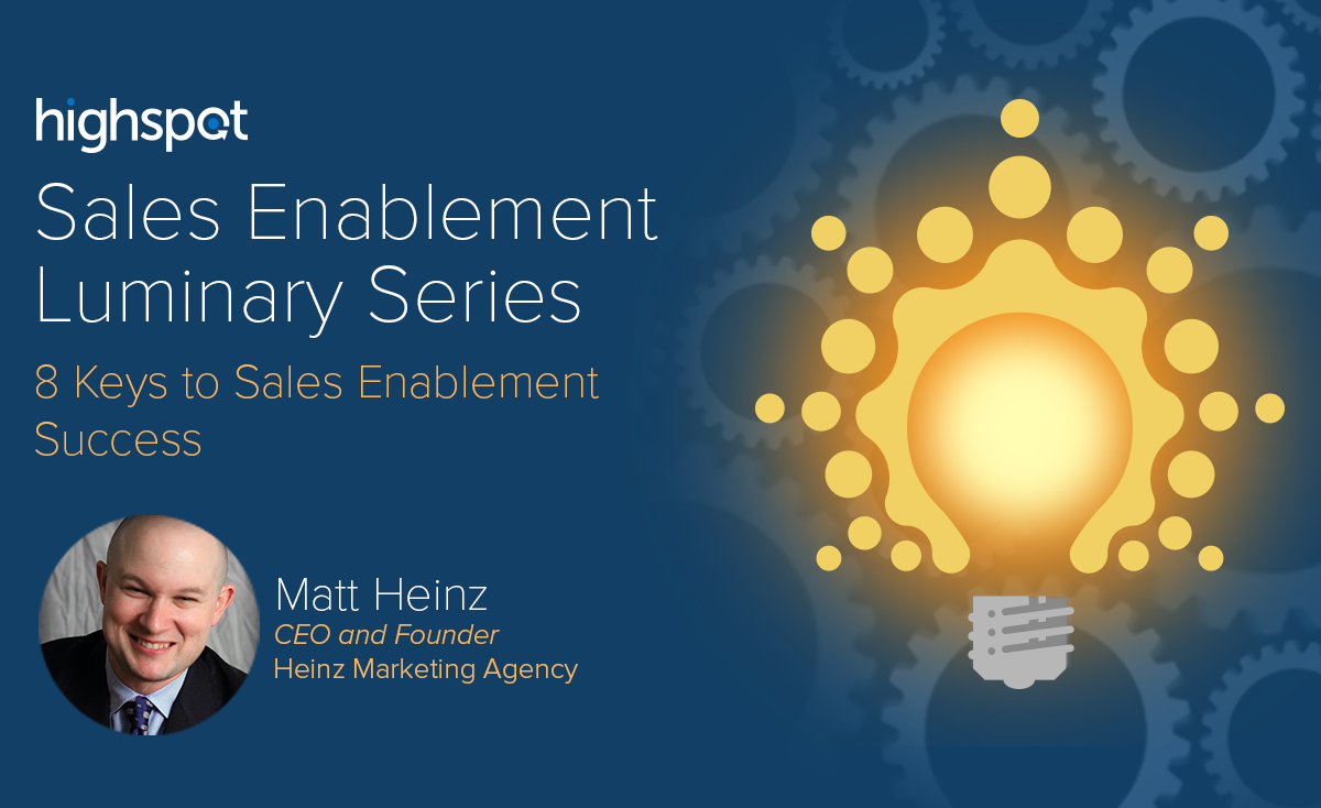 8 Keys to Sales Enablement Success