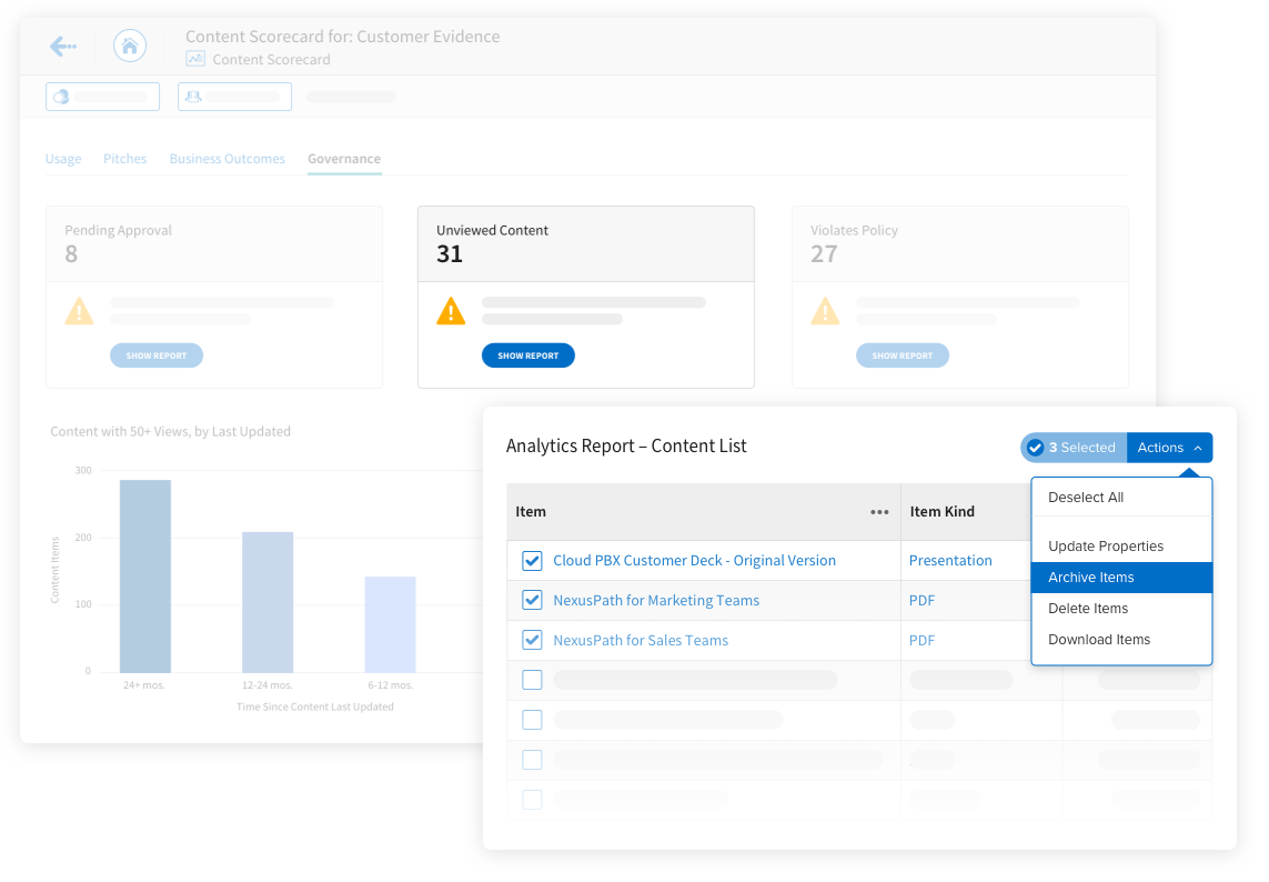 Equip Teams With New Content Governance Features - Highspot