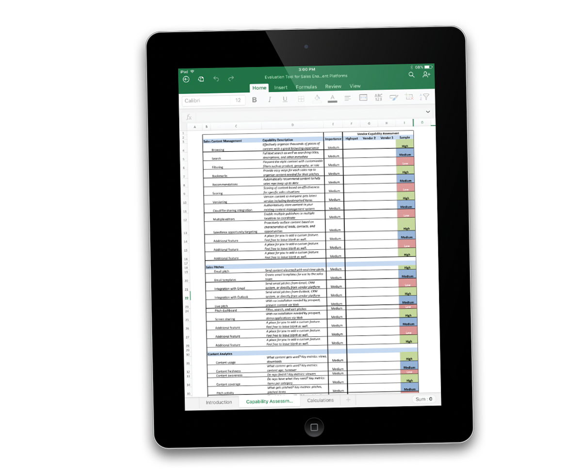 Evaluating Sales Enablement Tools and Software - Highspot Tool Evaluating Sales Enablement Tools and Software - Highspot Tool